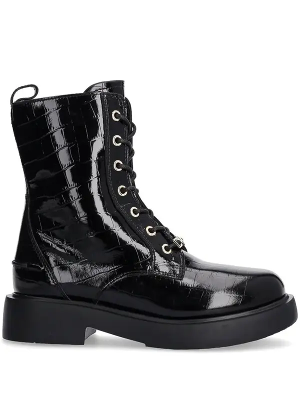 Moschino Crocodile-effect Boots