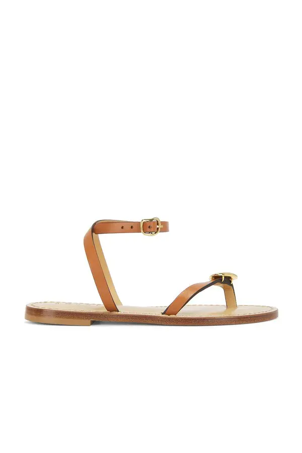 AMANU The Senegal Sandal - Cognac