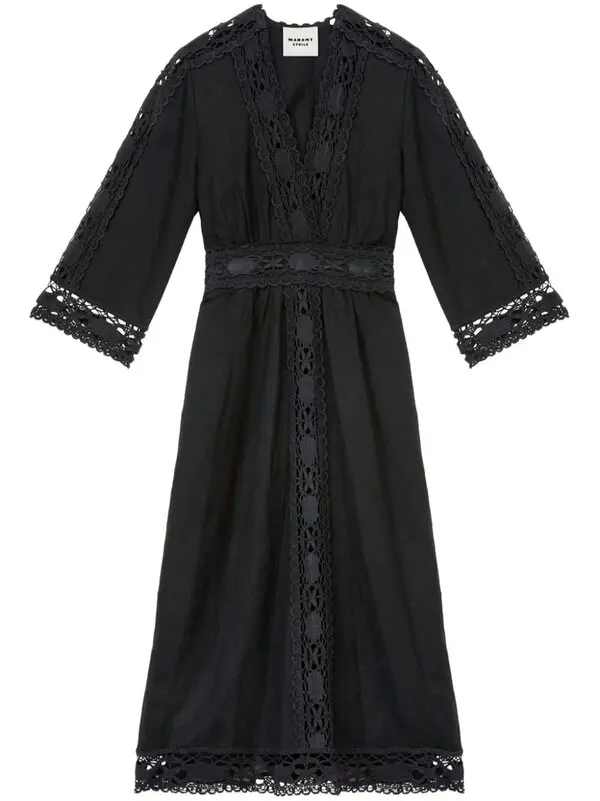MARANT ETOILE Veona Dress - Black