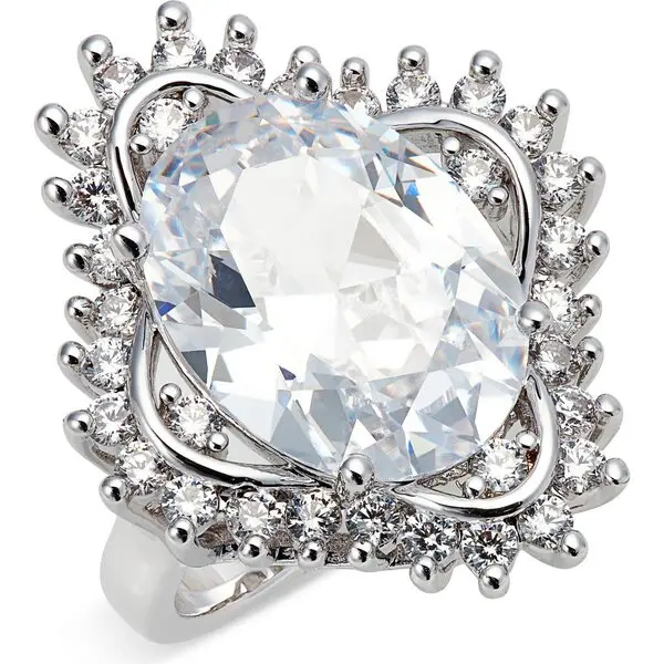 Nordstrom Cubic Zirconia Cocktail Ring