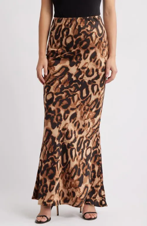 NIKKI LUND Freyja Printed Maxi Skirt