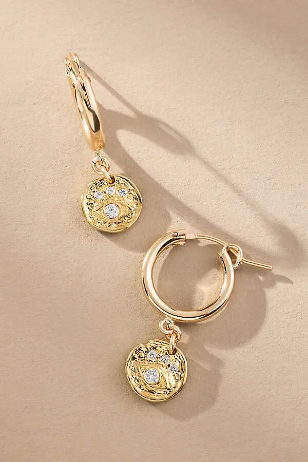 SET & STONES Evie Huggie Earrings