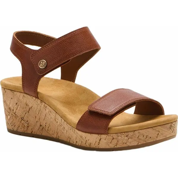 ABEO Riviera Metatarsal Strap Sandal - Caramel - Regular