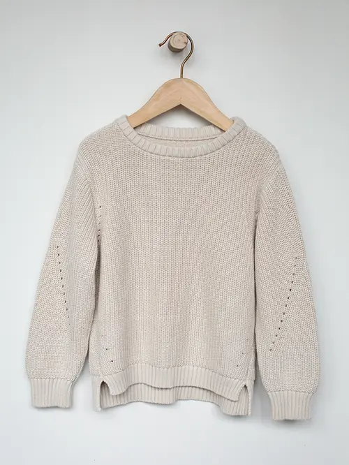 THE SIMPLE FOLK Essential Sweater - Oatmeal