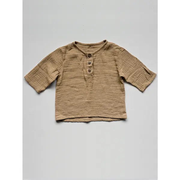 THE SIMPLE FOLK Muslin Henley