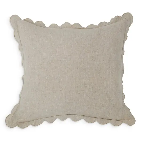 POM POM AT HOME Kelly Euro Sham - Flax/flax