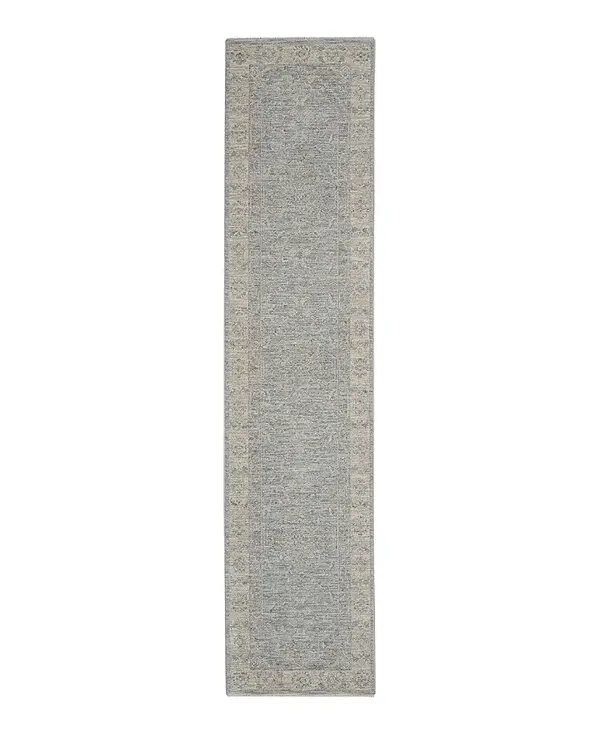 NOURISON HOME Infinite Ift02 Runner Area Rug, 2'3 X 10'2 - Blue