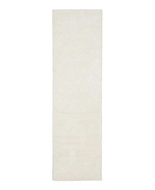 MICHAEL AMINI Ma30 Star Smr01 Runner Area Rug, 2'3 X 8 - Ivory