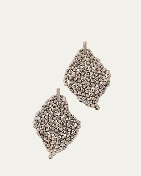 Brunello Cucinelli Diamante Monili Stud Earrings