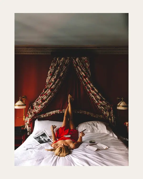 NICK MELE FINE ART Paris In Red" Framed Photographic Print Nick Mele