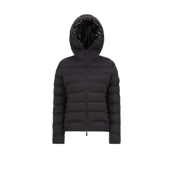 Moncler Alete Hooded Down Jacket - Black