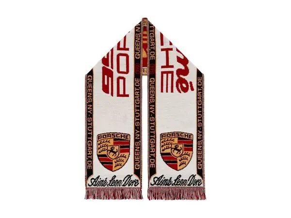 Aimé Leon Dore X Porsche 993 Turbo Wool Souvenir Scarf - Pristine