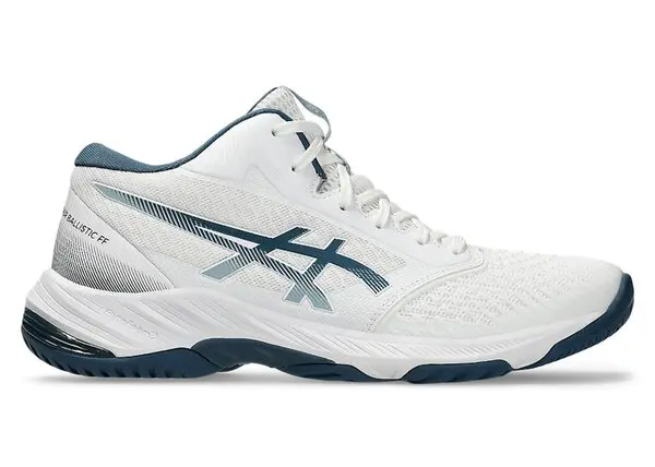 Asics Netburner Ballistic Ff 3 Mtin Sneakers - White/vintage Indigo