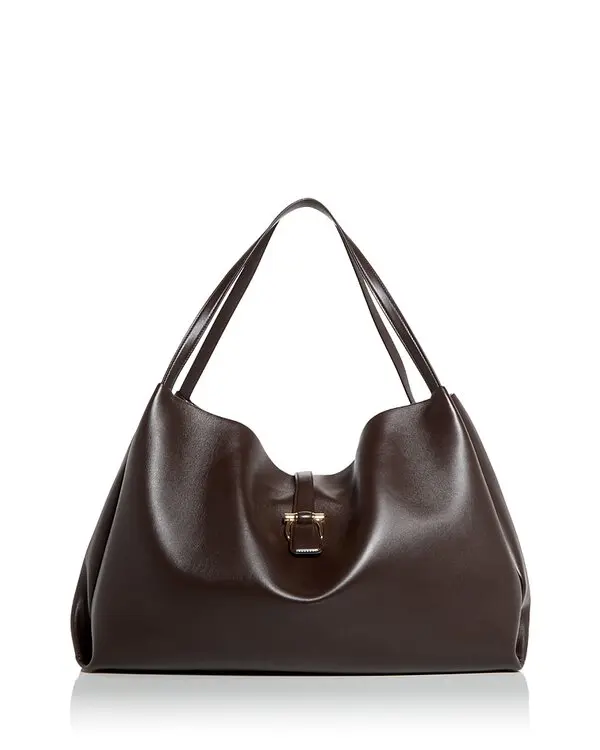 FERRAGAMO X-large New Line Leather Tote - Testa Di M