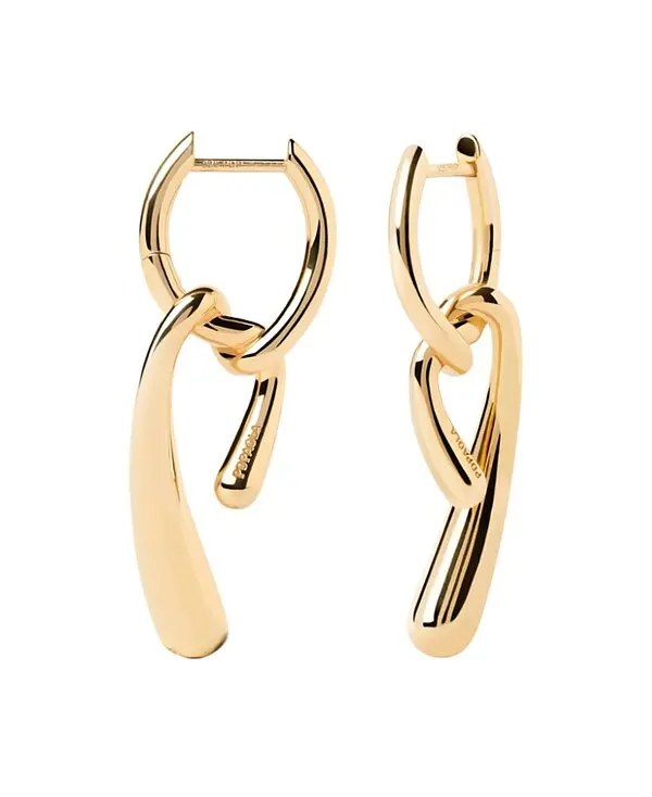 PDPAOLA Twist Hoop Earrings