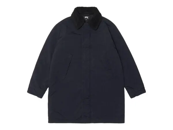 StÜssy Insulated Long Coat - Black