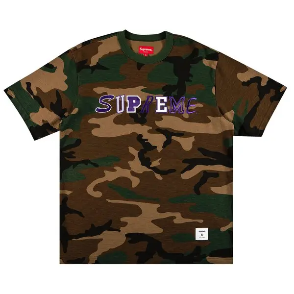 Supreme Collage Logo Short-sleeve Top - Multicolor
