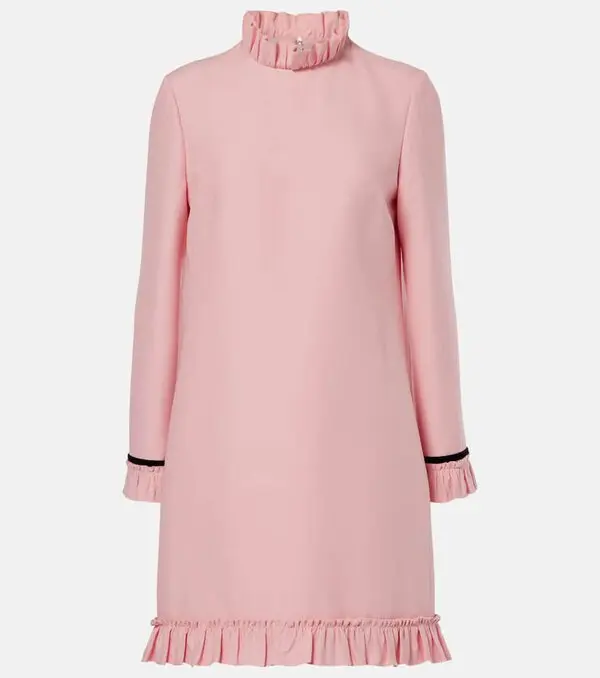 Valentino Garavani Crepe Couture Minidress