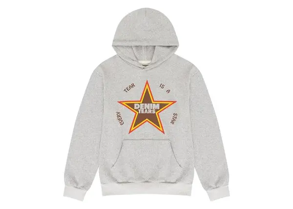 DENIM TEARS Every Tear Is A Start Hooded Sweatshirt