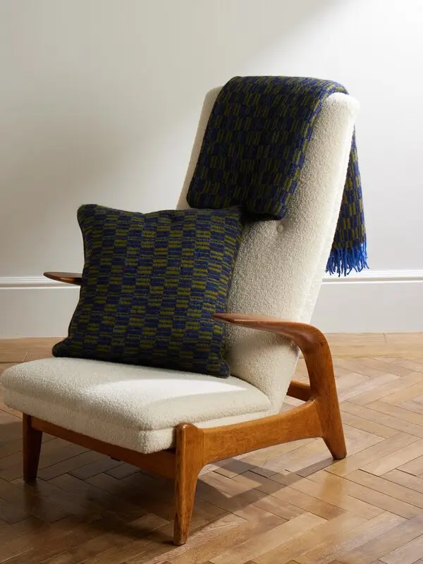 SOHO HOME Claudius Alpaca-blend Jacquard Cushion