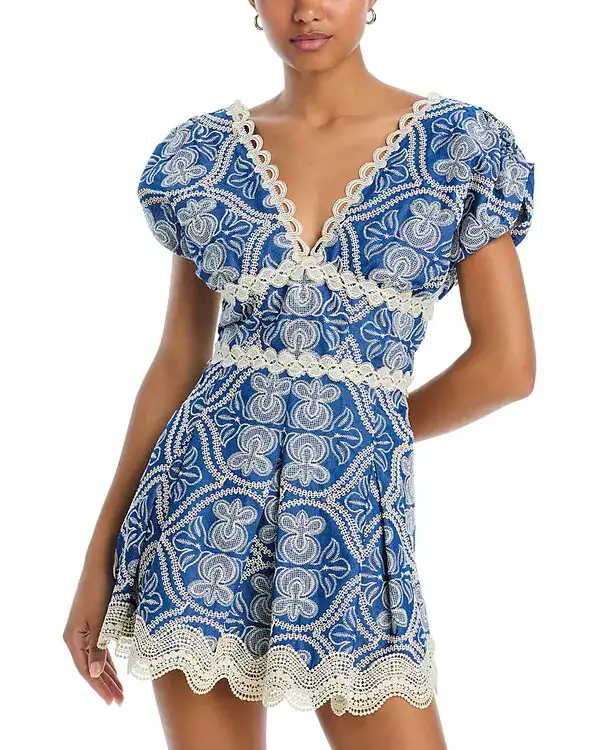 waimari stella embroidered dress Waimari Jasmine Maxi Dress in Burgundy – Rumpus Resort main image 0