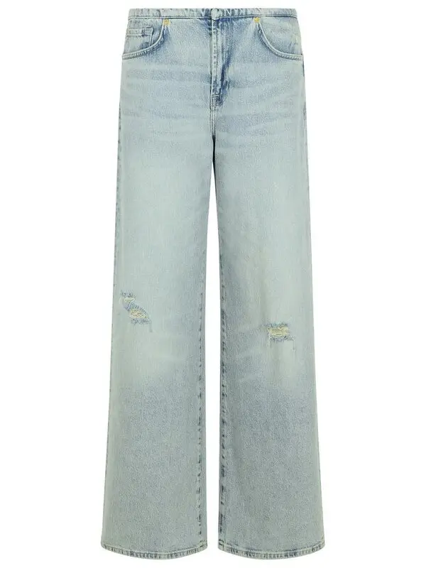 7 For All Mankind Light Denim Baggy Jeans