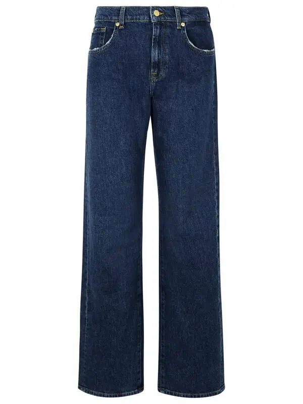 7 For All Mankind Tess Straight-leg Denim Jeans