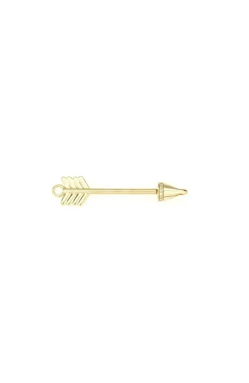 Adina Reyter Mini Diamond Arrow Pendant Charm