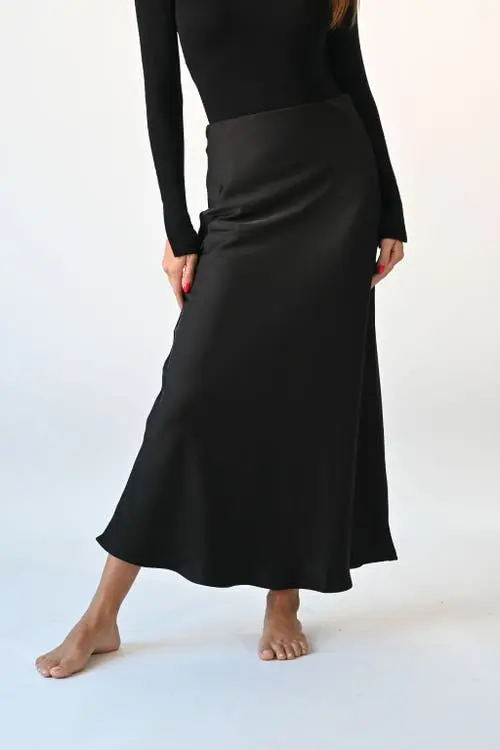 BY TESS COLLECTION Ella Skirt - Black