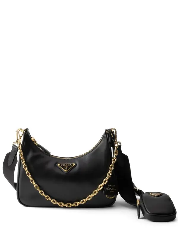 Prada Re-edition Shoulder Bag - Black