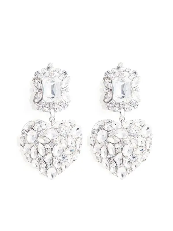 SELF-PORTRAIT Crystal Drop Earrings