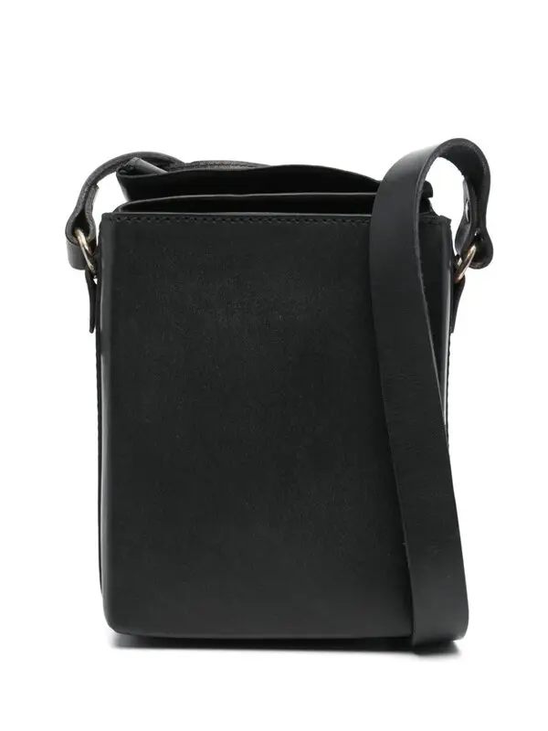 Guidi Leather Bucket Messenger Bag