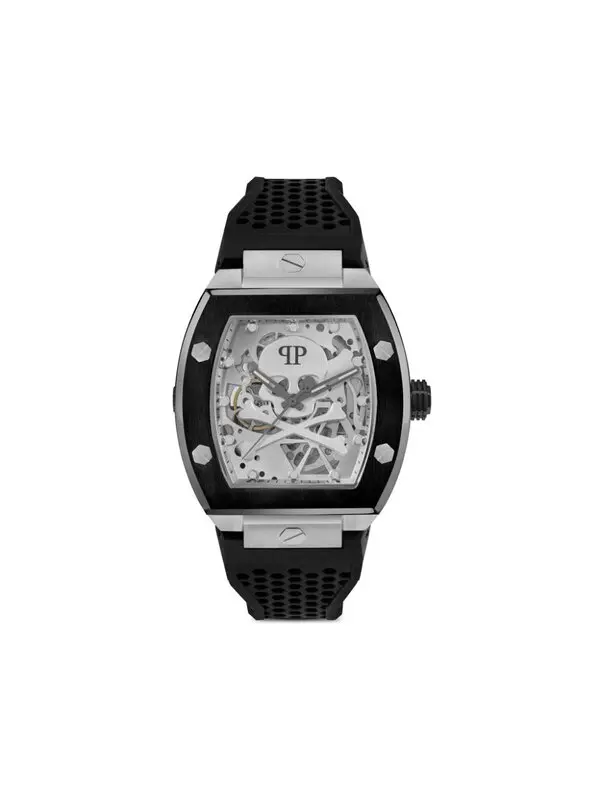 Philipp Plein The $keleton 44mm Watch - Silver