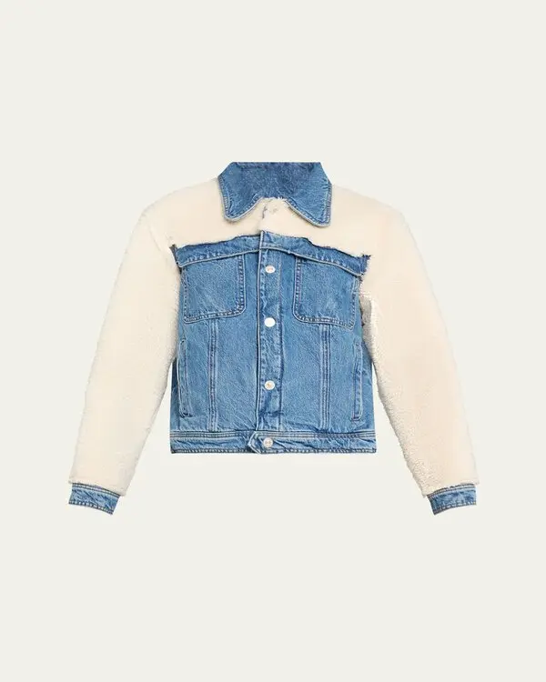 MOTHER Combo Denim Jacket