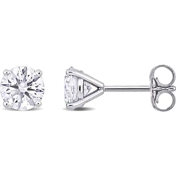 JULIANNA B. 2 Ct. T.w. Lab-grown Diamond Earrings - White Gold