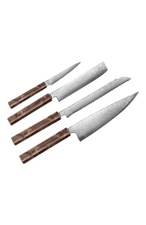 ITALIC Kumo Knife Set - Stabilized Maple