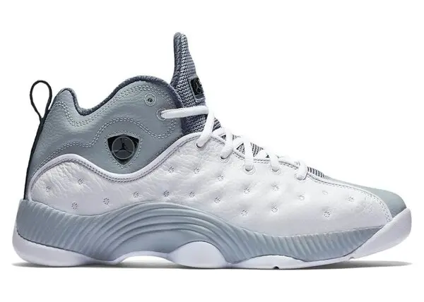 JORDAN Jumpman Team 2in Athletic Sneakers - White/wolf Grey