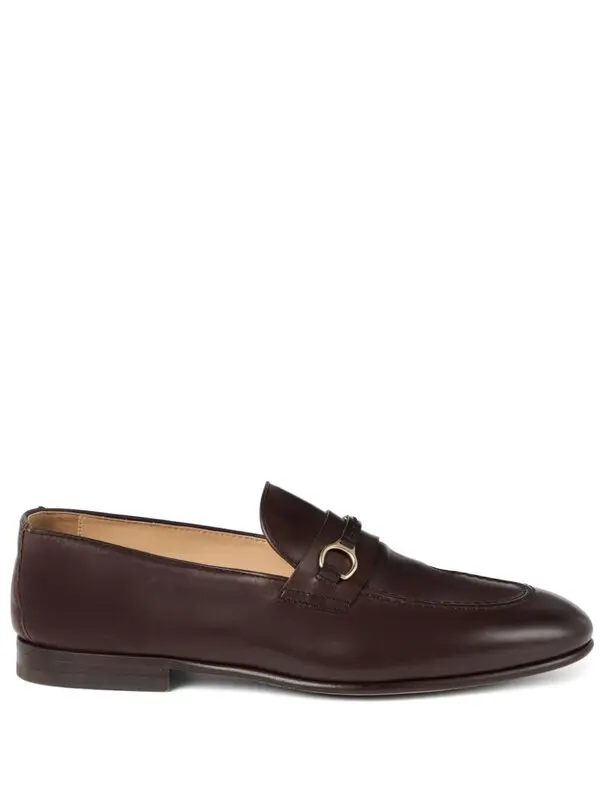Brunello Cucinelli Leather Loafers - Brown