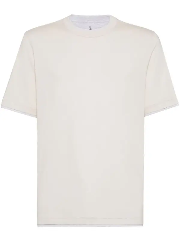 Brunello Cucinelli Layered-detail T-shirt