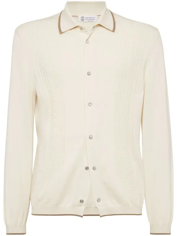 Brunello Cucinelli Knitted Shirt