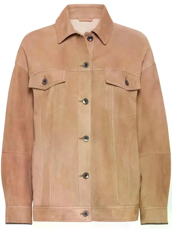 Brunello Cucinelli Couture Suede Jacket