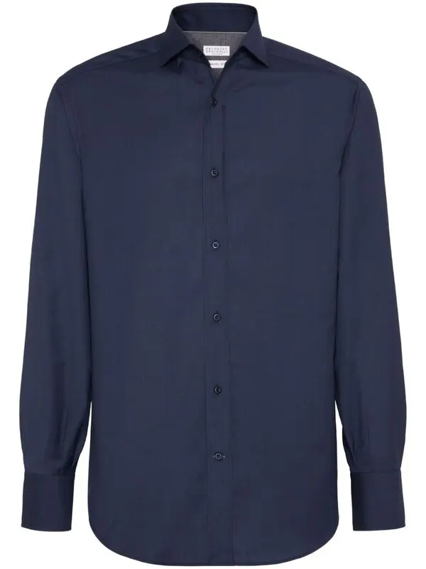Brunello Cucinelli Virgin-wool Shirt