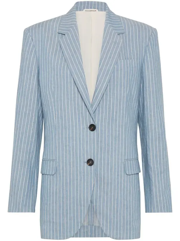 Brunello Cucinelli Twill Blazer