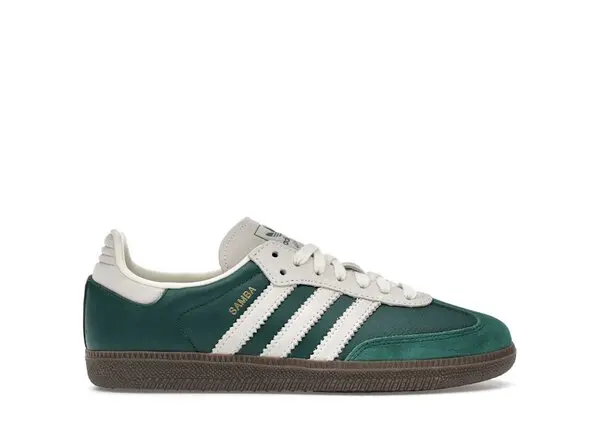 Adidas Samba Og Sneakers - Dark Green/beige