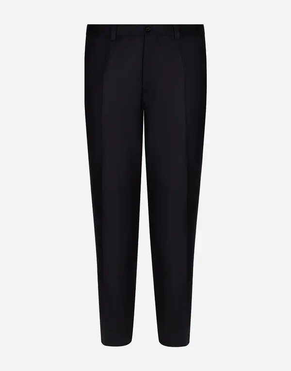 Dolce & Gabbana Tailored Flannel Pants - Blue