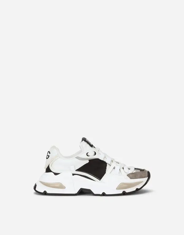 Dolce & Gabbana Airmaster Mixed-material Sneakers - Multicolor