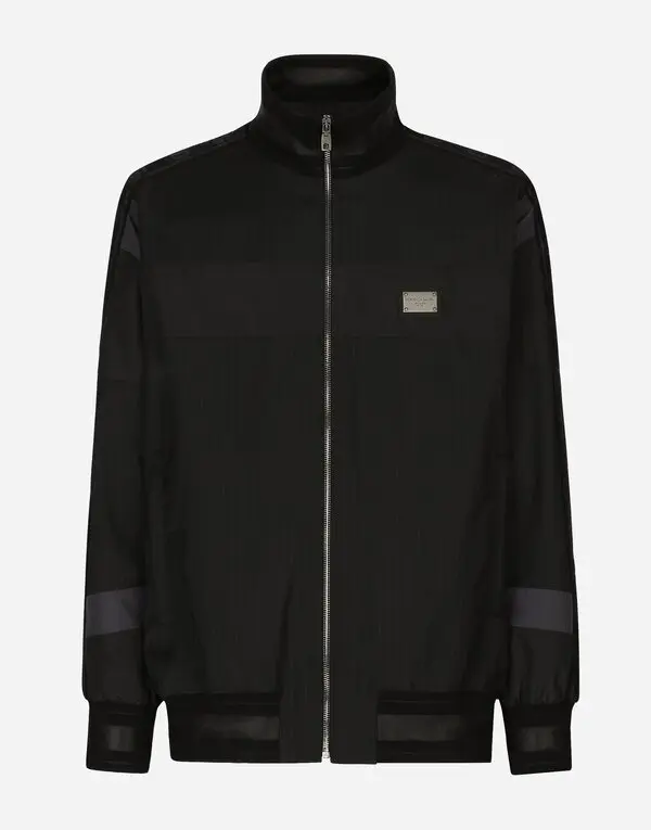 Dolce & Gabbana Pinstripe Wool Jacket - Multicolor