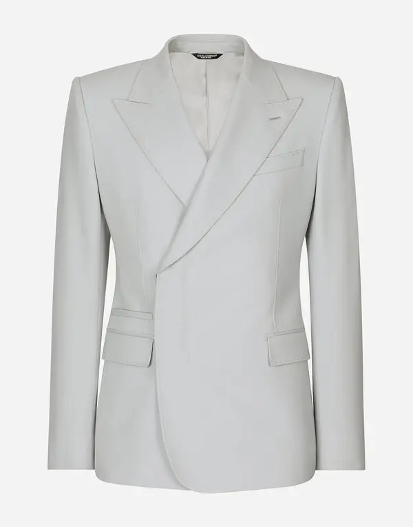 Dolce & Gabbana Double-breasted Stretch Wool Sicilia-fit Jacket