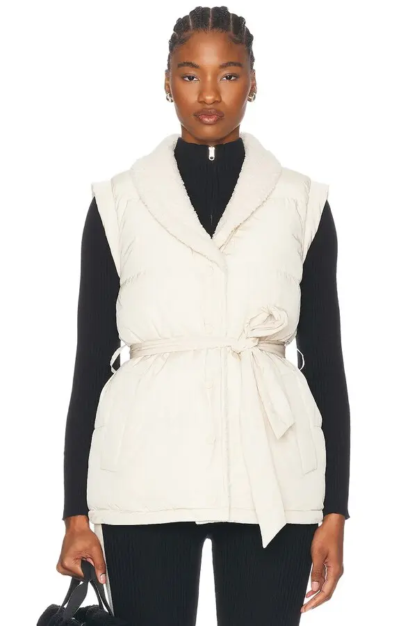 Varley Lanville Reversible Gilet - Sandshell