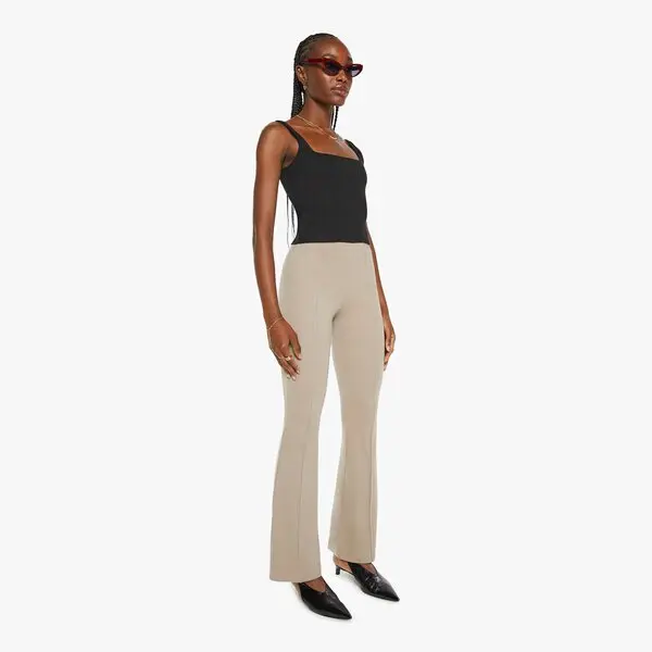 Sablyn Bailey High-rise Pintuck Flare Pants - Multi